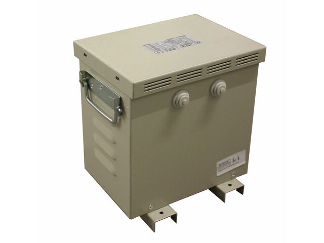 Auto transfo 3x220V vers 3x400V avec couvercle IP23 MW-Tech TRANSFO 6 ...