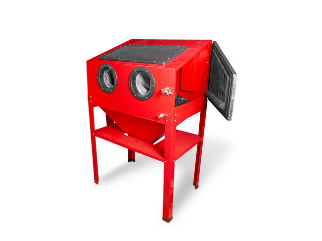 Cabine de sablage professionnelle 220 L MW-Tools CAT410 de TORROS ...