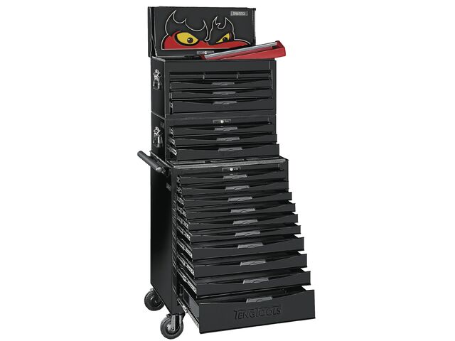 Gereedschapswagen zwart maxi master set Teng Tools de TORROS Equip ...