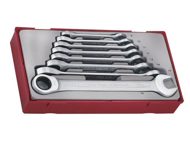 Jeu clé mixte type racagnac 8pcs Teng Tools TT6508RS de TORROS Equip ...