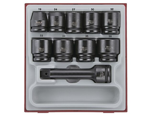 Jeu de douilles à choc 3/4-16pcs Teng Tools TTD9416 de TORROS Equip Garage : informations et ...