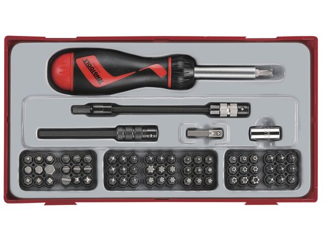 Jeu dembouts avec racagnac 74pcs Teng Tools de TORROS Equip Garage ...