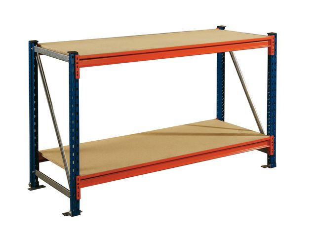 Rayonnage atelier 2 étages hauteur 1 mètre de SETAM RAYONNAGE ET ...