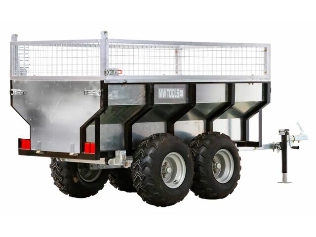 Remorque 1000 kg avec benne galvanisée Torros AHR1000G de TORROS Equip ...