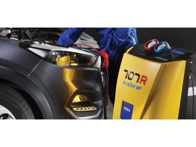 Station de recharge des systèmes A/C pour gaz R 1234yf | KONFORT 707R ...