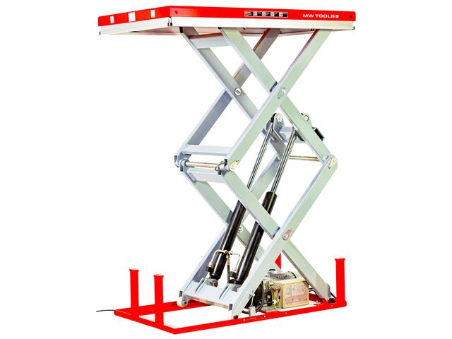 Table élévatrice à ciseaux électro-hydraulique 1780mm 2000kg 230V MW ...