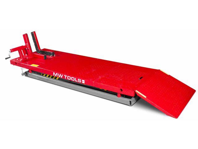 Table élévatrice hydraulique pneumatique 700 kg MW Tools WT700P de ...